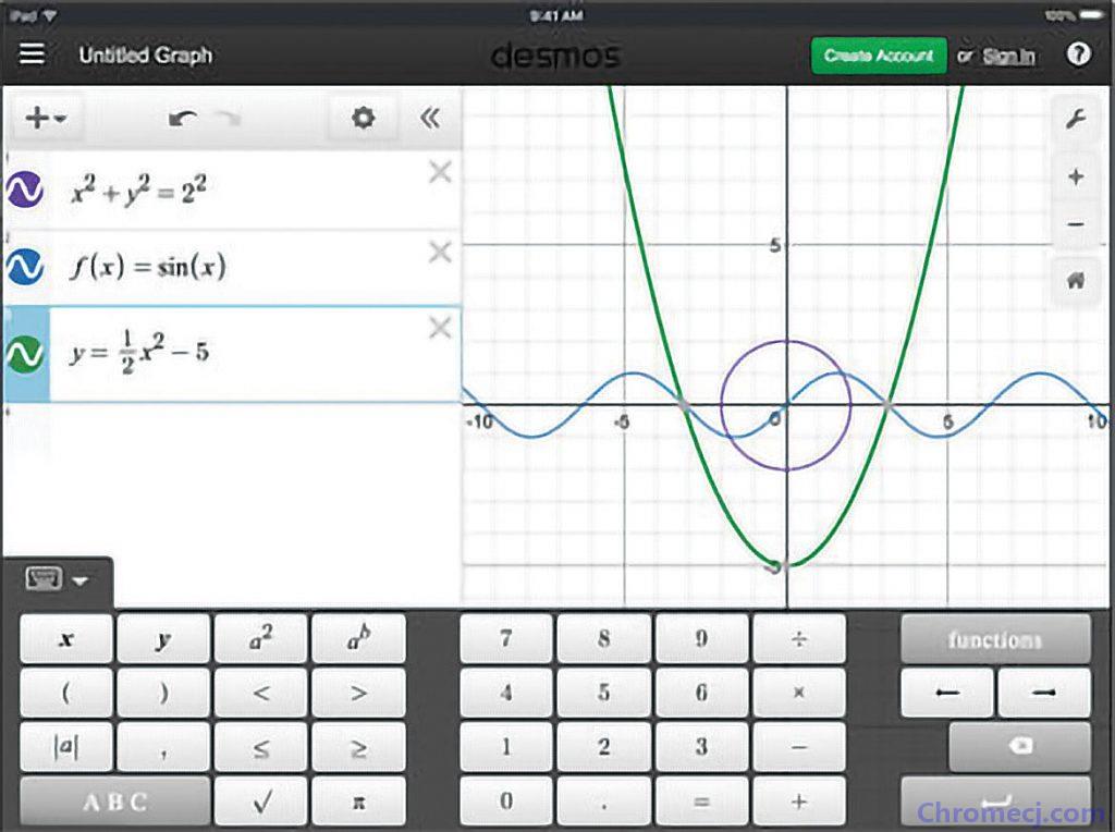 Desmos Graphing Calculator Chrome 
